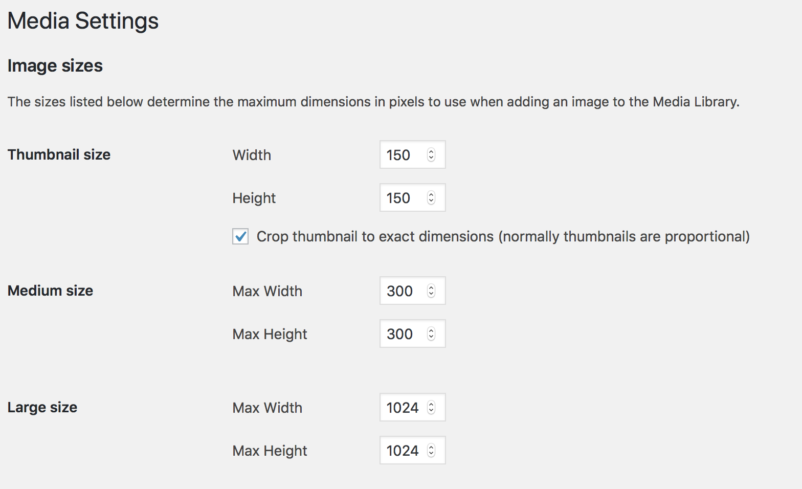 Change Default Photo Sizes In WordPress How To Tech Photo Guy
